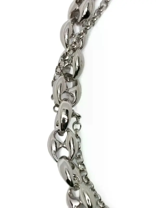 JUSTINE CLENQUET Ibra Layered Chain Necklace