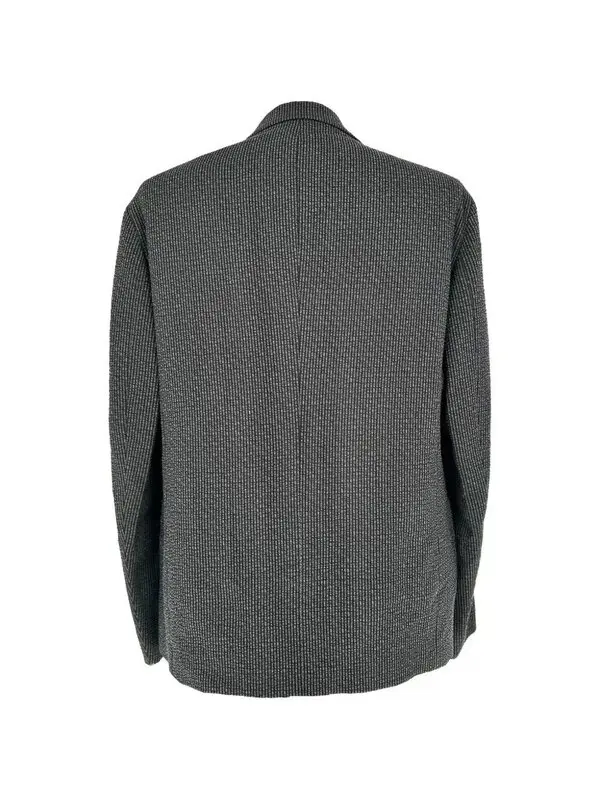 Giorgio Armani Single-breasted Blazer - Black