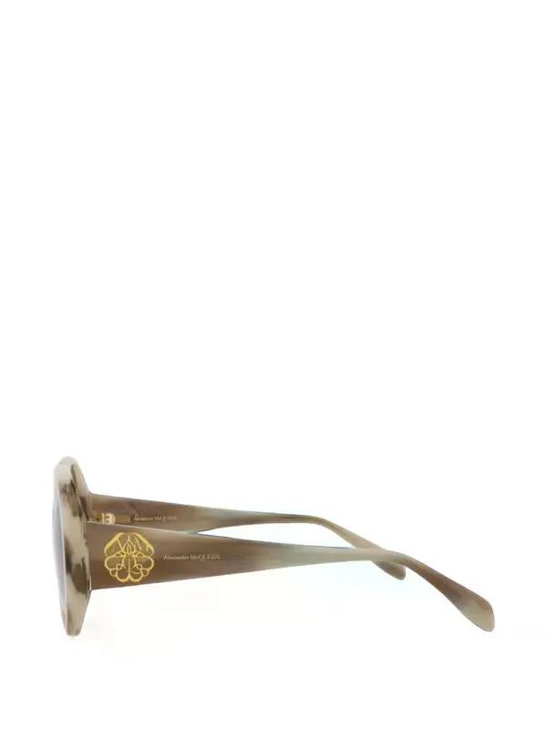 Alexander McQueen Round-frame Sunglasses