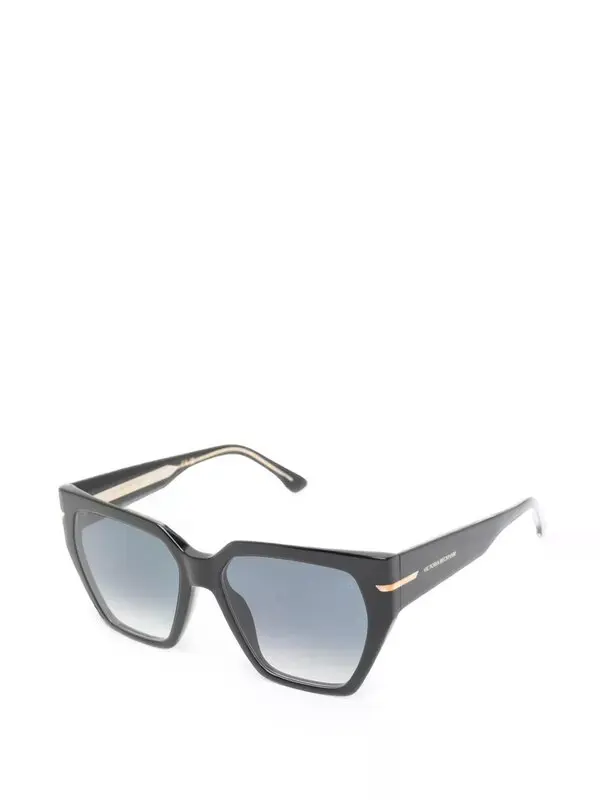 Victoria Beckham Geometric Frame Sunglasses - Black