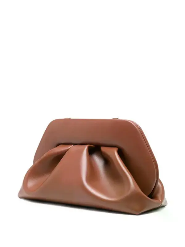 THEMOIRE Bios Ruched Clutch Bag