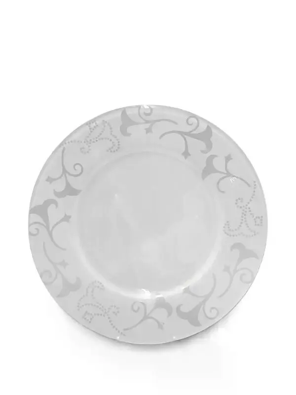 IVV Charme Floral-print Plate - White