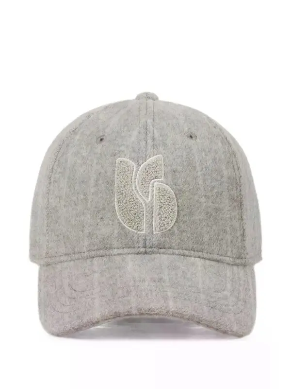 Ba&sh Hugo Logo-patch Cap - Grey