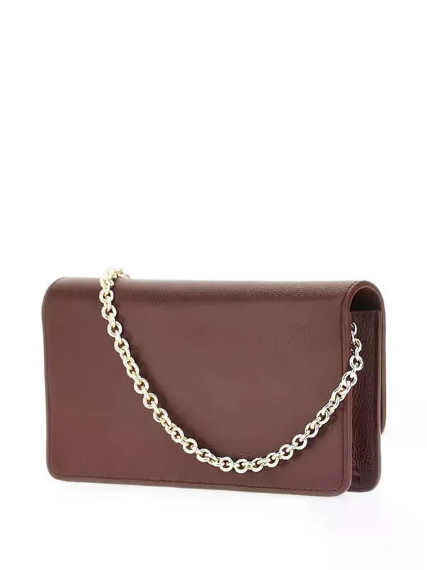 Emporio Armani Logo-print Pebbled Leather Mini Bag