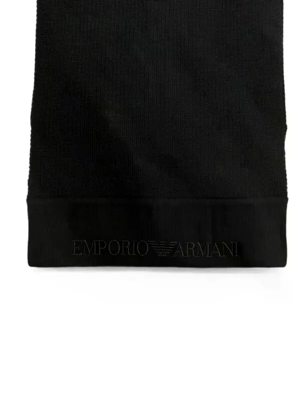 Emporio Armani Embossed Logo Scarf