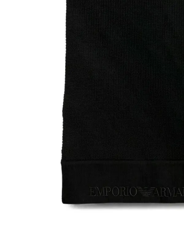 Emporio Armani Embossed Logo Scarf