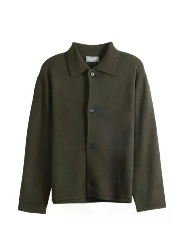 MARGARET HOWELL Polo-collar Cardigan