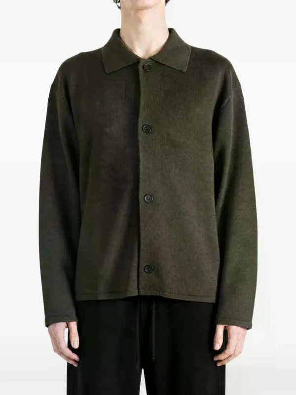 MARGARET HOWELL Polo-collar Cardigan