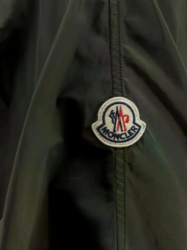 Moncler Hooded Logo Patch Jacket