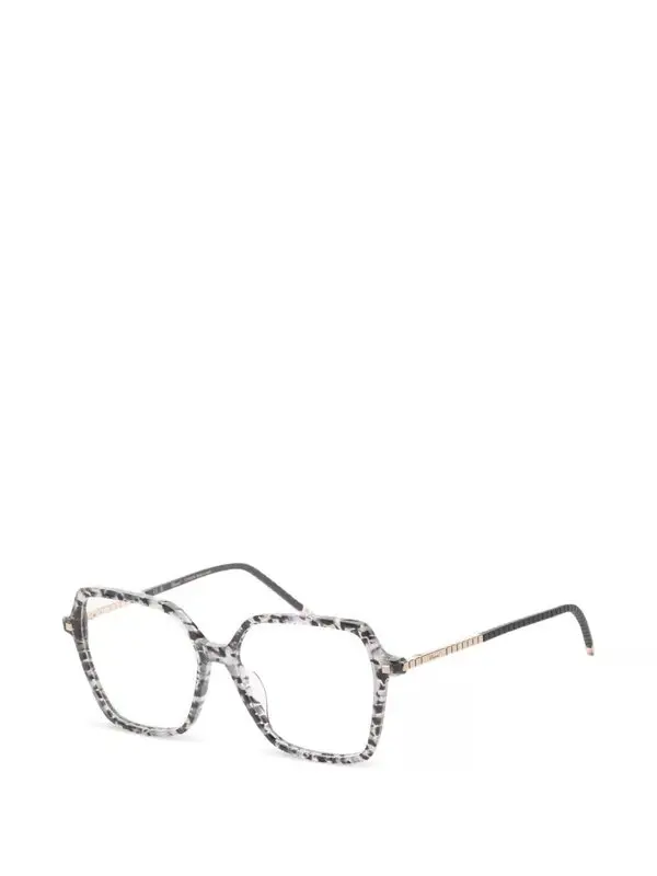 Chopard Geometric Frame Eyeglasses - Grey