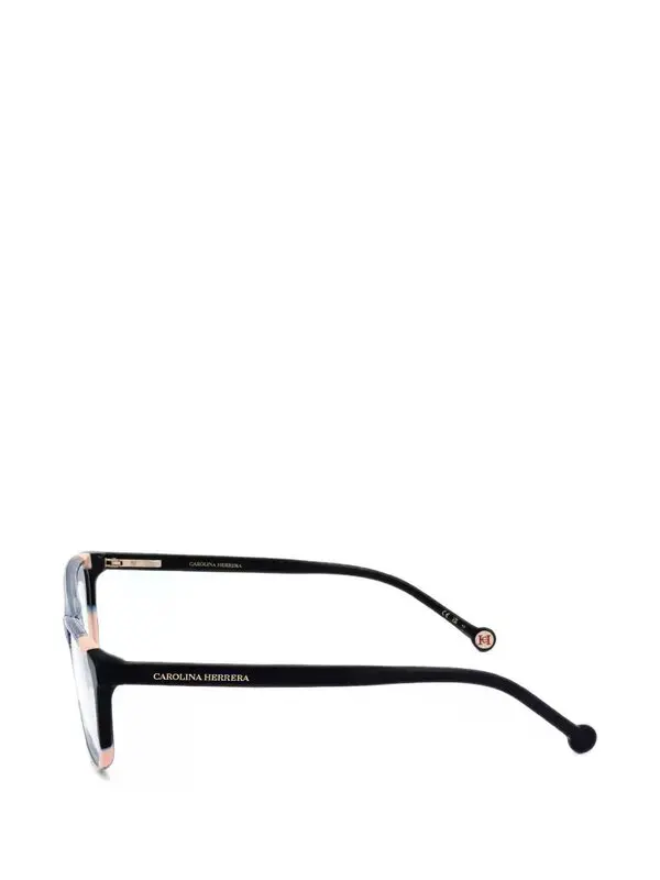 Carolina Herrera Rectangle Frame Eyeglasses - Blue