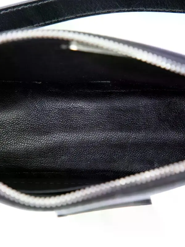 Prada 2000-2013 Mini Spazzolato Leather Shoulder Bag
