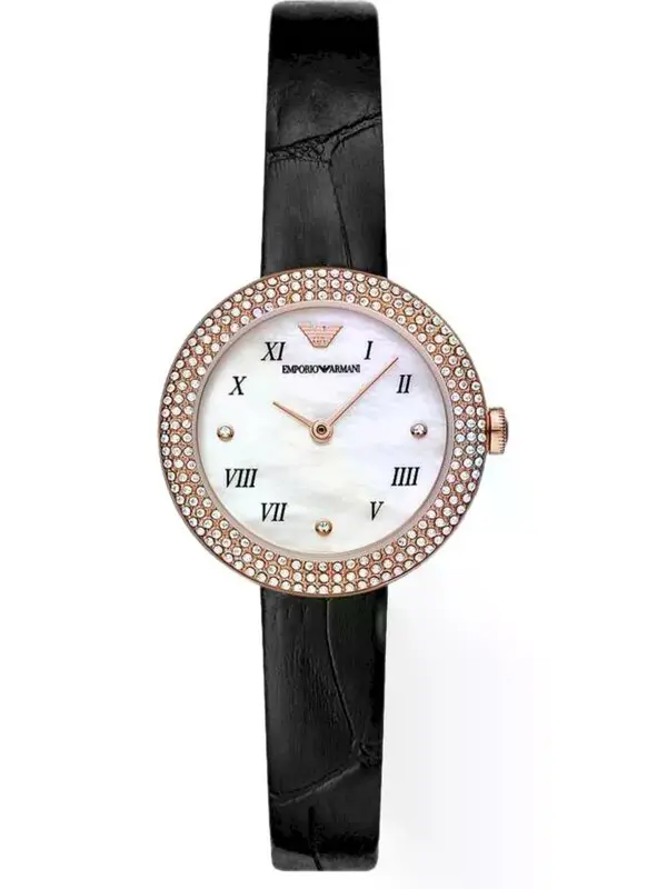 Emporio Armani Logo Detail Watch