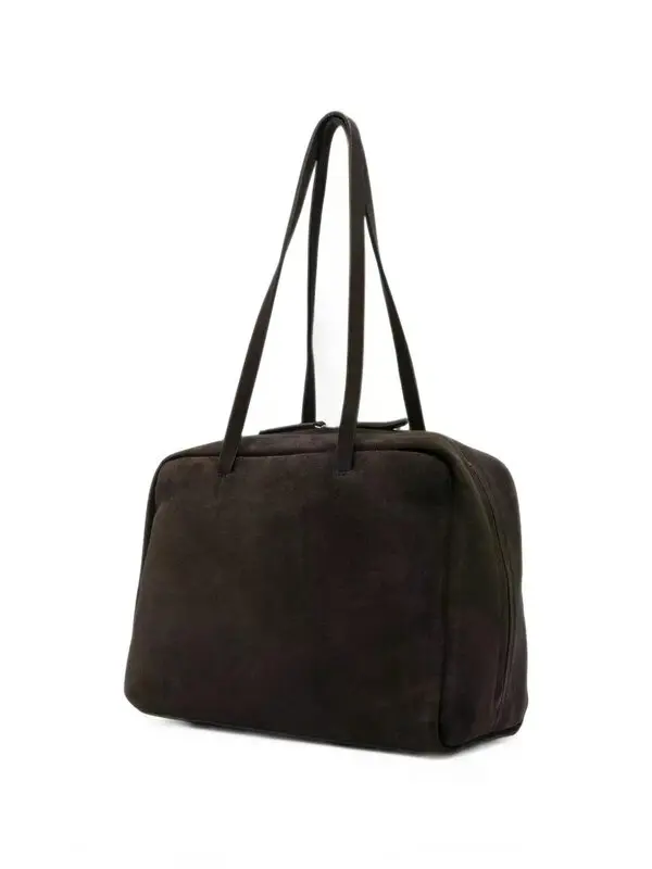 ALYSI Bowling Suede Shoulder Bag