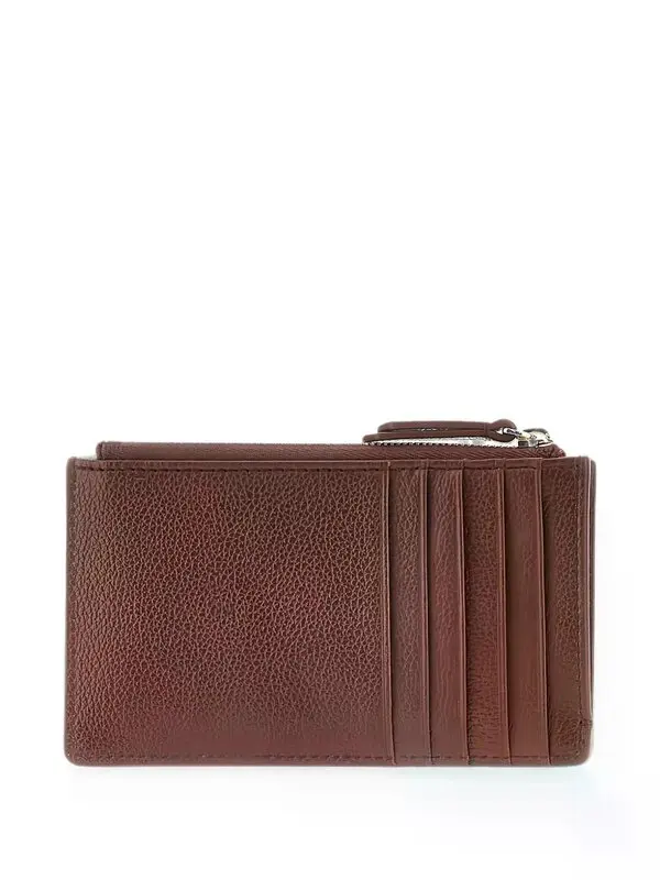 Emporio Armani Pebbled-leather Cardholder