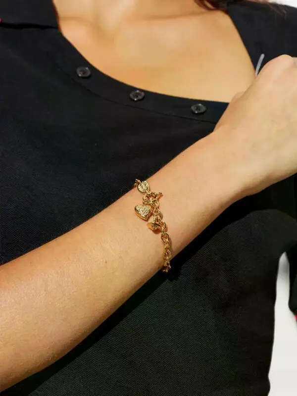 VIVIENNE WESTWOOD Tone Orb Charm Bracelet - Gold