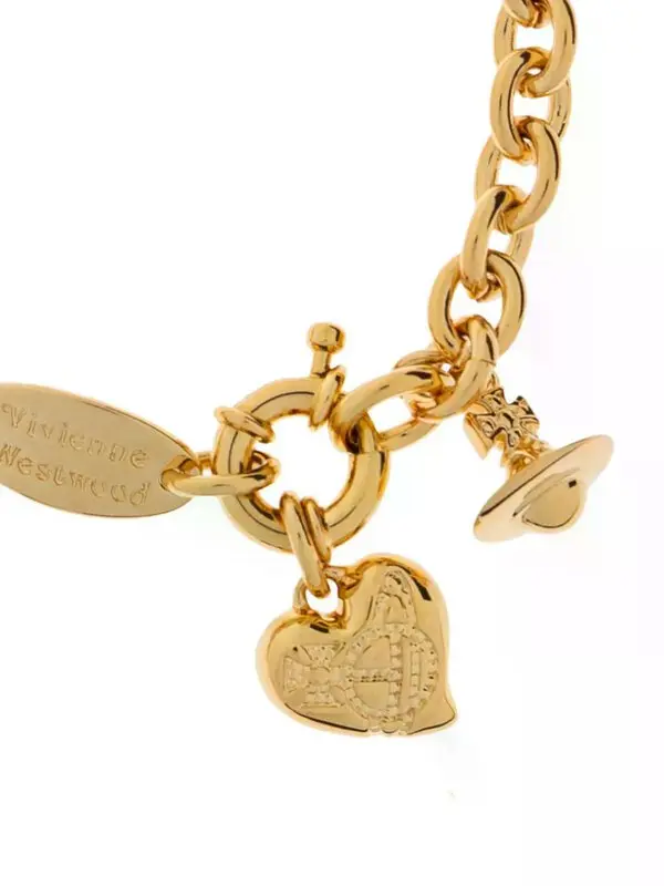 VIVIENNE WESTWOOD Tone Orb Charm Bracelet - Gold