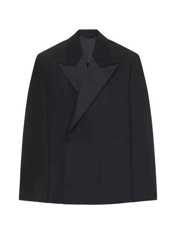 Givenchy Oversized Satin-lapel Suit Jacket