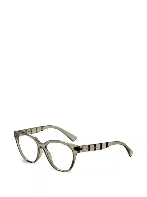 Armani Exchange Logo Detail Eyeglasses - Green