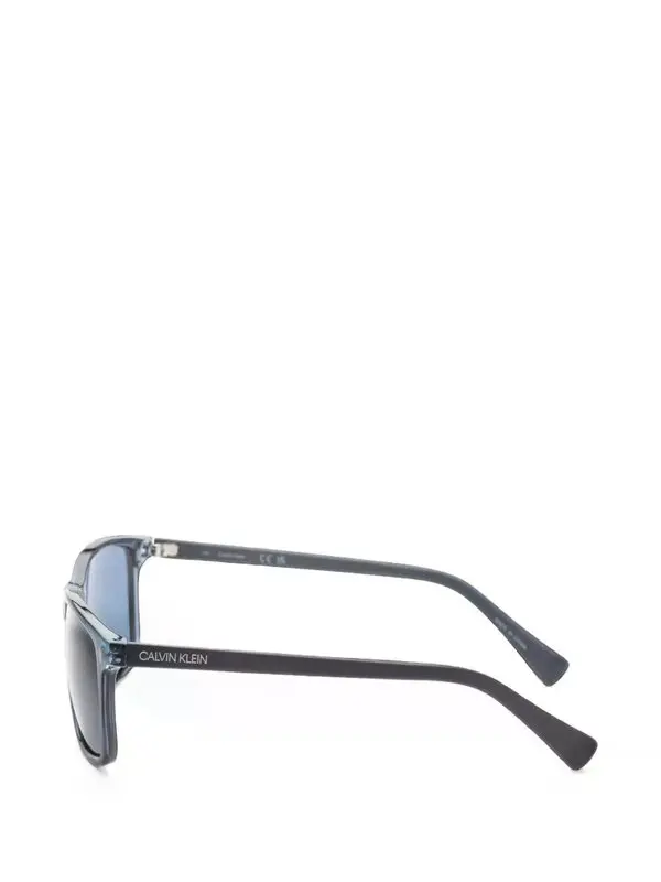 Calvin Klein Rectangle-frame Sunglasses