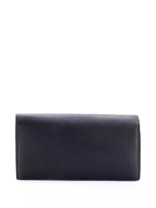LOUIS VUITTON Lockme Wallet Calfskin Small Wallets - Black