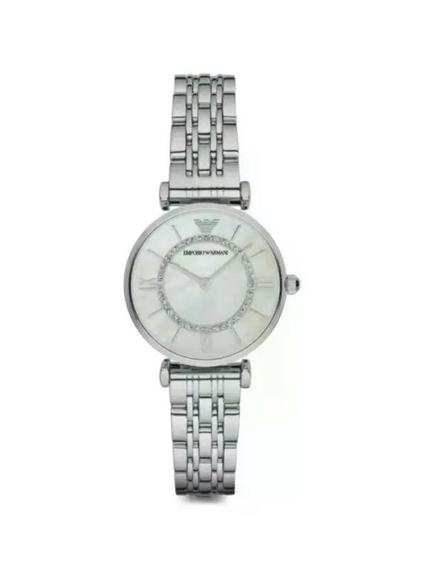 Emporio Armani Mother-of-pearl Dial 32mm Watch - White