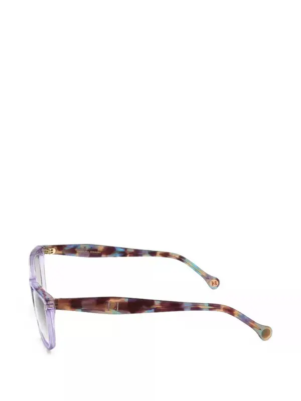 Carolina Herrera Tortoiseshell-effect Glasses