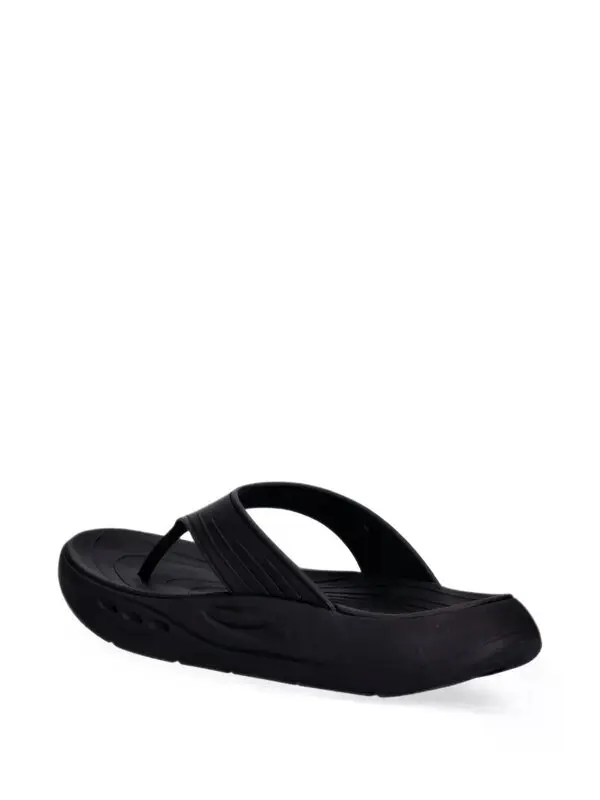Oakley Studio Perforated Logo-embossed Flip-flops