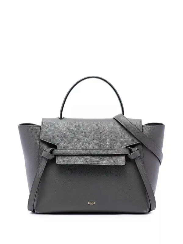 Celine 2019 Micro Grained Calfskin Belt Bag Satchel