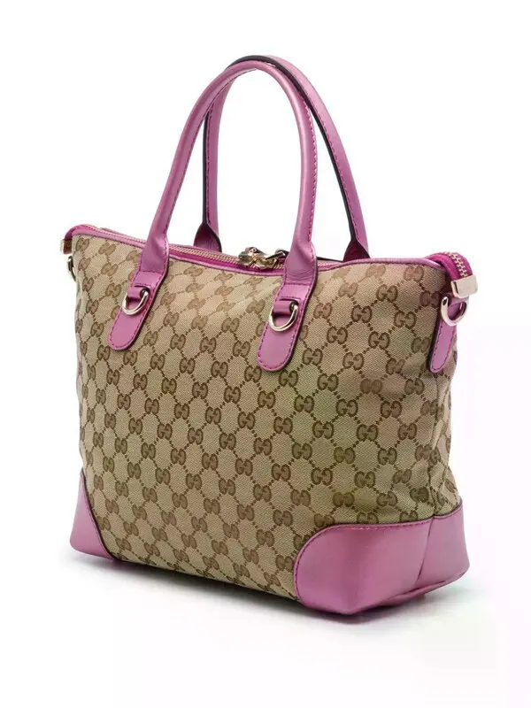Gucci 2016-2026 Gg Canvas Heart Bit Satchel