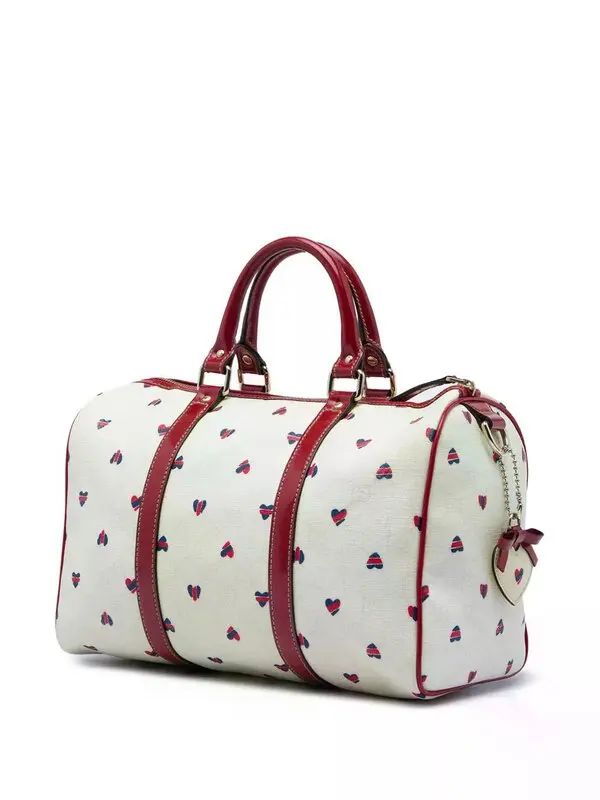 Gucci 2016-2026 Medium Gg Supreme Hearts Joy Boston Bag