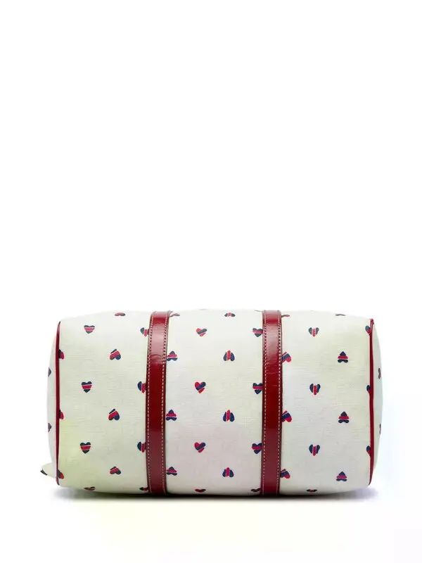 Gucci 2016-2026 Medium Gg Supreme Hearts Joy Boston Bag