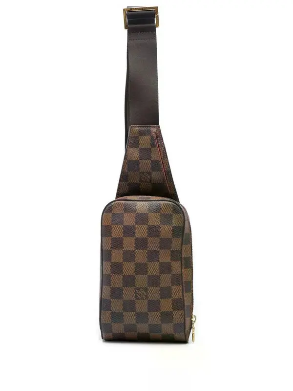 LOUIS VUITTON Damier Ebene Geronimos Crossbody Bag
