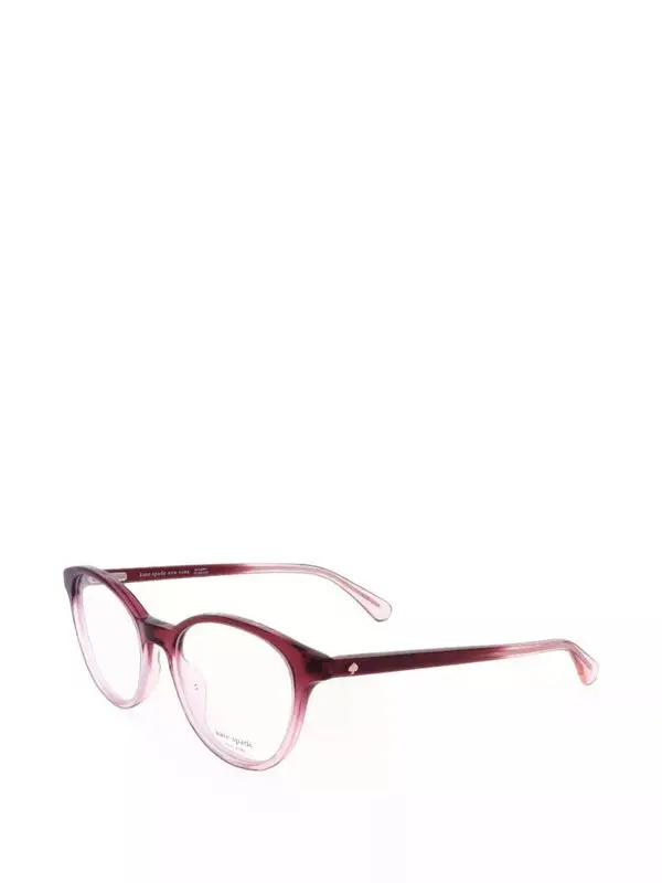 Kate Spade New York Aggie Round-frame Glasses - Purple