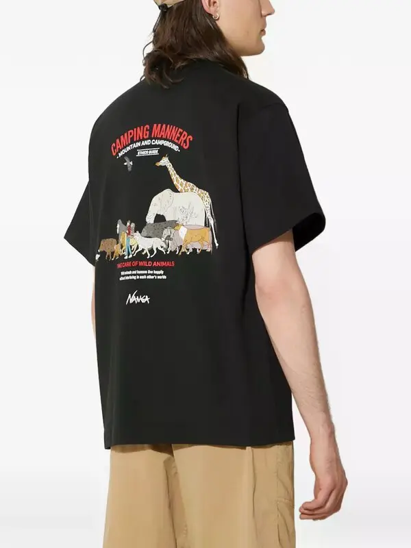 NANGA Camping Manners T-shirt