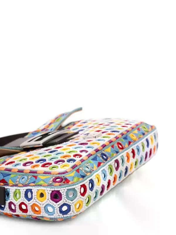 Fendi Baguette Bead-embellished Shoulder Bag