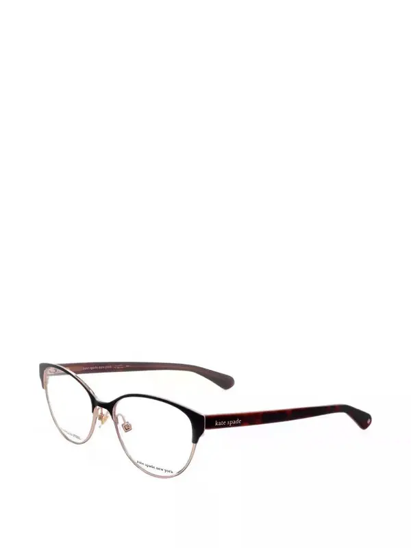 Kate Spade New York Emelyn Tortoiseshell-effect Glasses