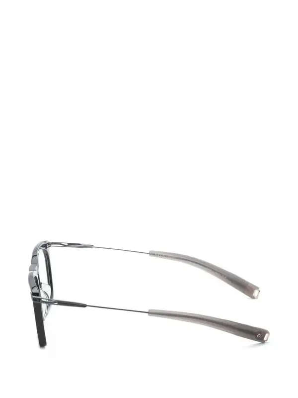 Dita Lancier Rectangle-frame Eyeglasses - Black