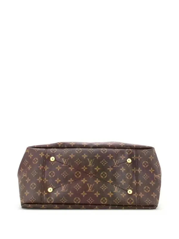 LOUIS VUITTON Artsy Monogram Canvas Mm Hobo Bag - Brown