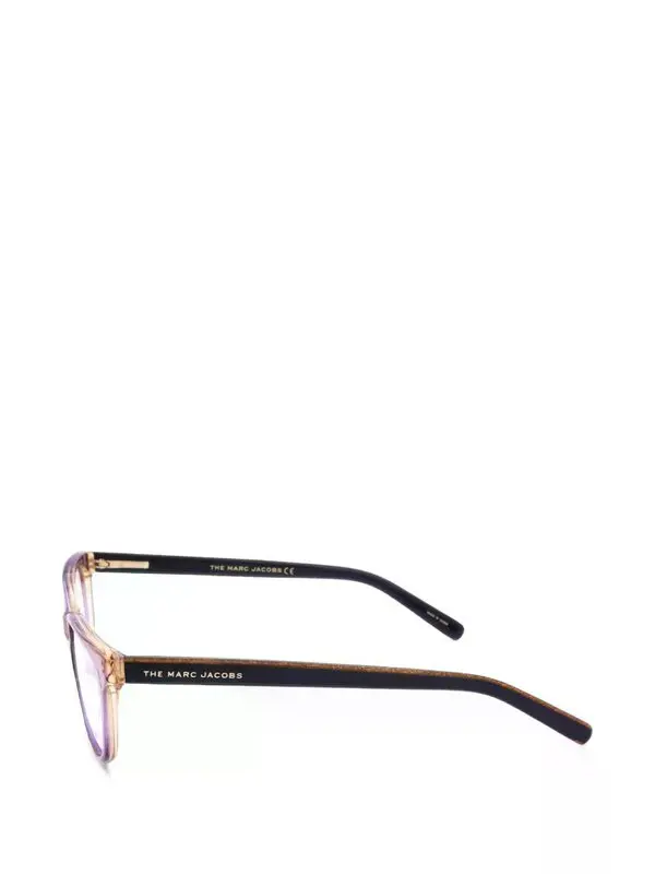 Marc Jacobs Square-frame Glasses - Brown