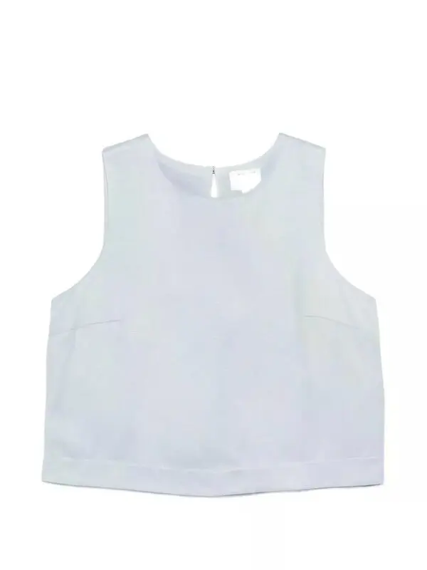MAISON123 Sleeveless Top - Blue