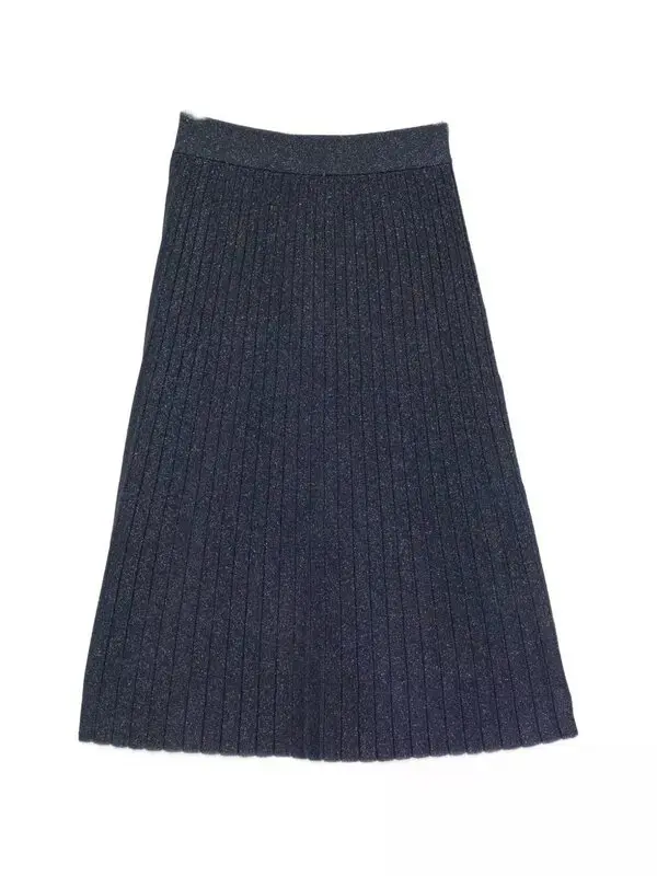 MAISON123 Olympe Ribbed-knit Maxi Skirt