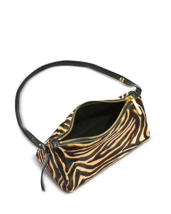 Veronica Beard Ziger Prism Calf Hair Shoulder Bag