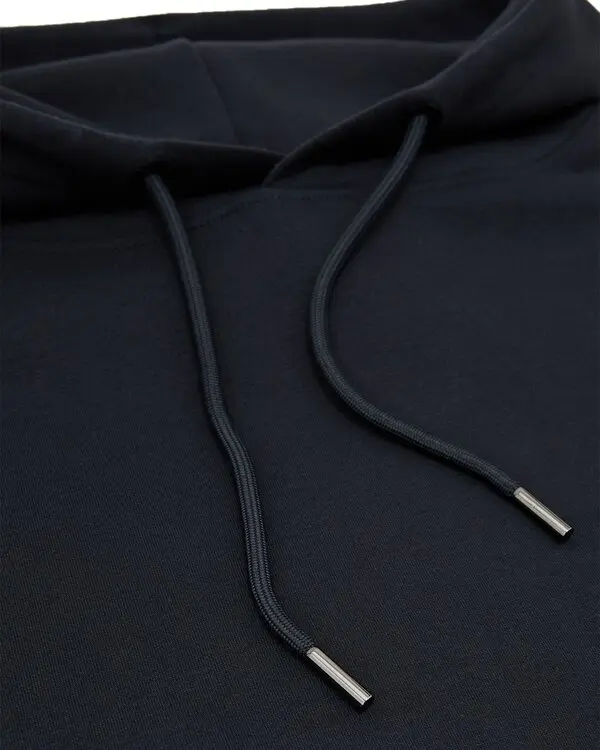 REISS Falco Interlock Relaxed Pullover Hoodie