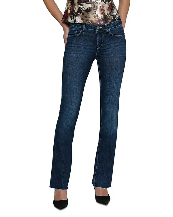 L'Agence Ruth High Rise Straight Jeans - Vancouver