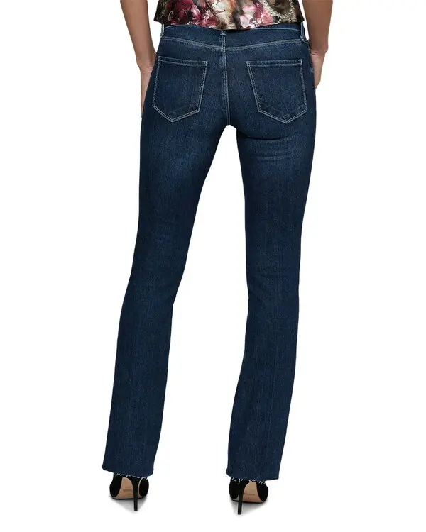 L'Agence Ruth High Rise Straight Jeans
