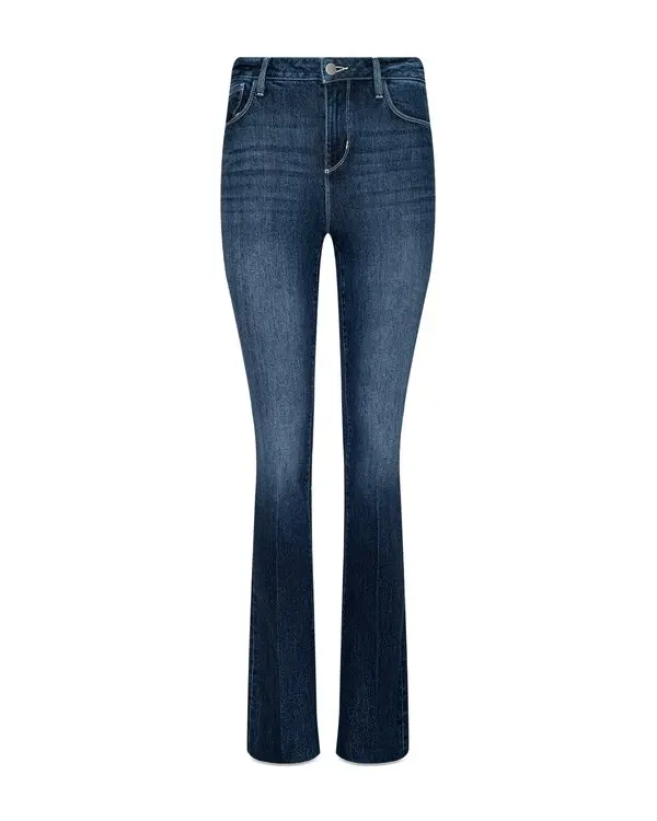 L'Agence Ruth High Rise Straight Jeans