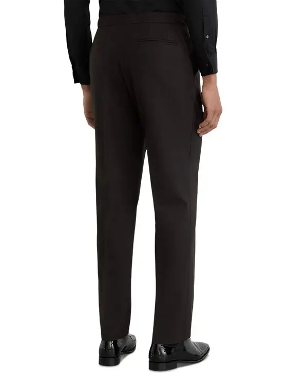 REISS Wool Classic Fit Tuxedo Suit Trousers