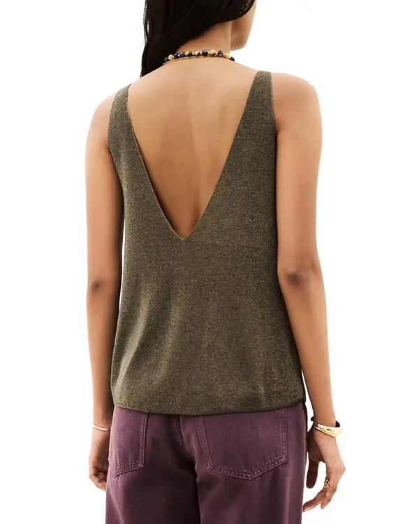 Ba&sh Zuani Sweater Tank Top