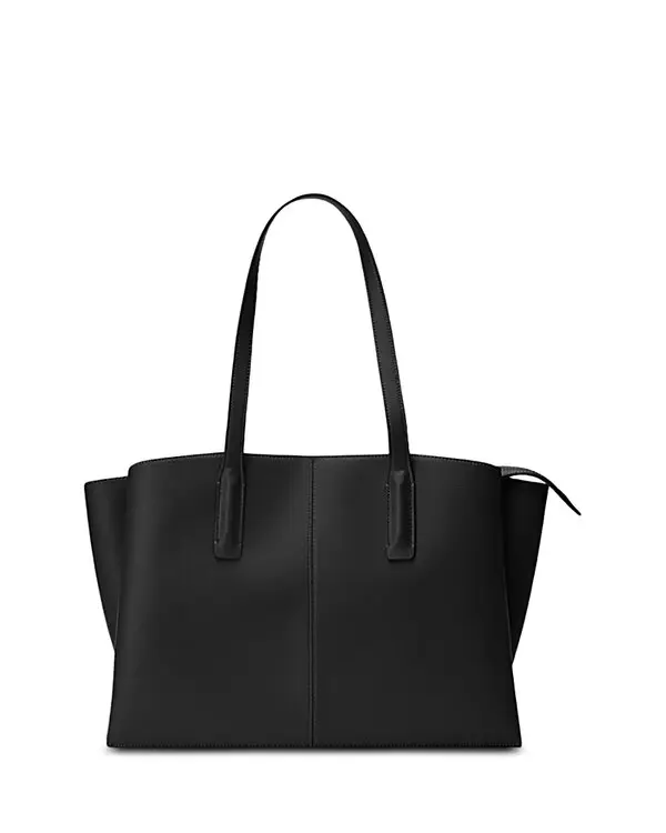 FREJA Paloma Faux Leather Tote - Black